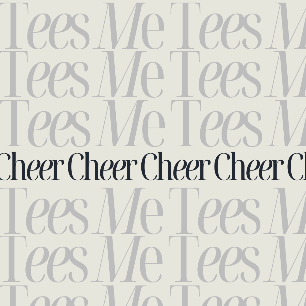 CHEER – Tees Me Boutique