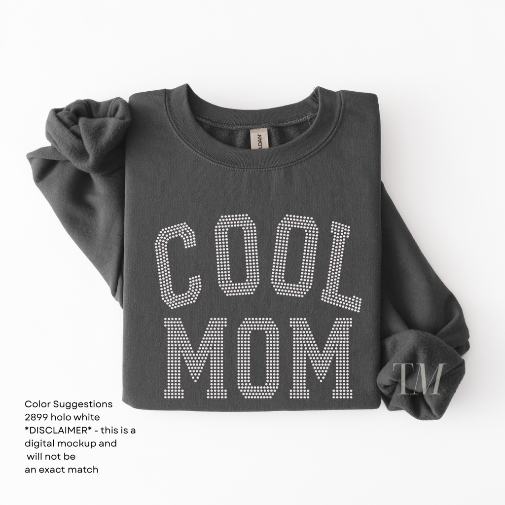 Cool Mom SPANGLES TRANSFER – Tees Me Boutique