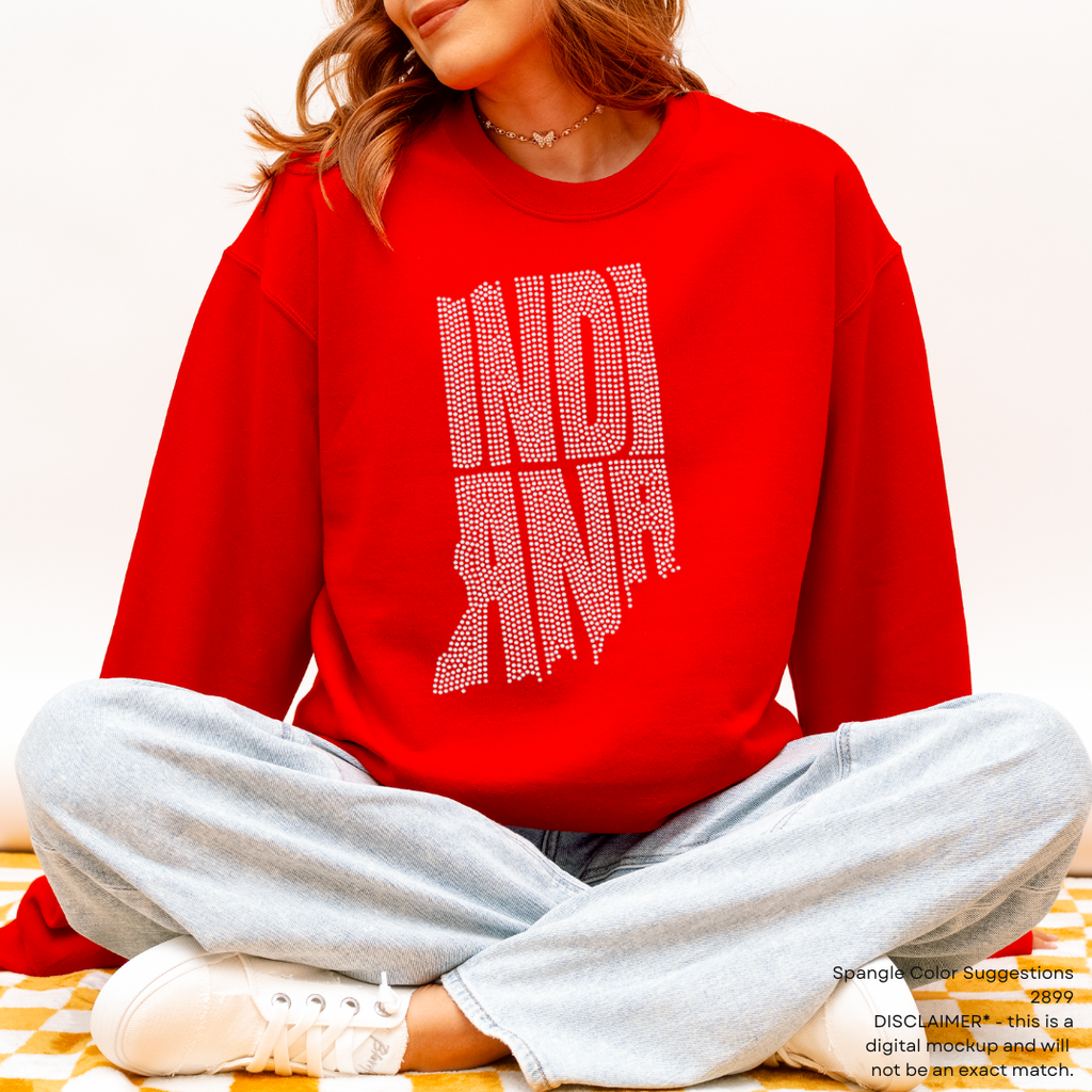 Indiana State SPANGLE TRANSFER – Tees Me Boutique
