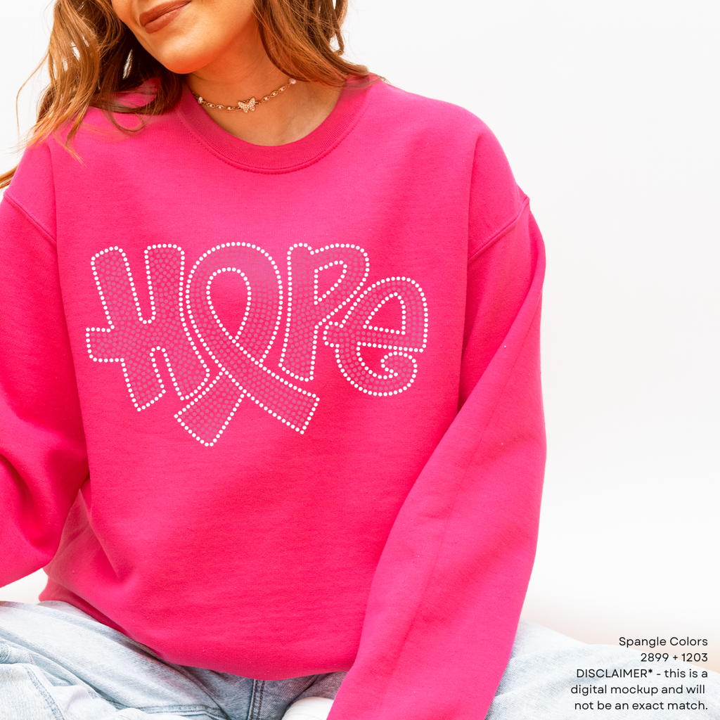 Hope SPANGLES TRANSFER – Tees Me Boutique